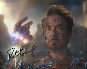 Robert Downey Jr. Signed - Etsy