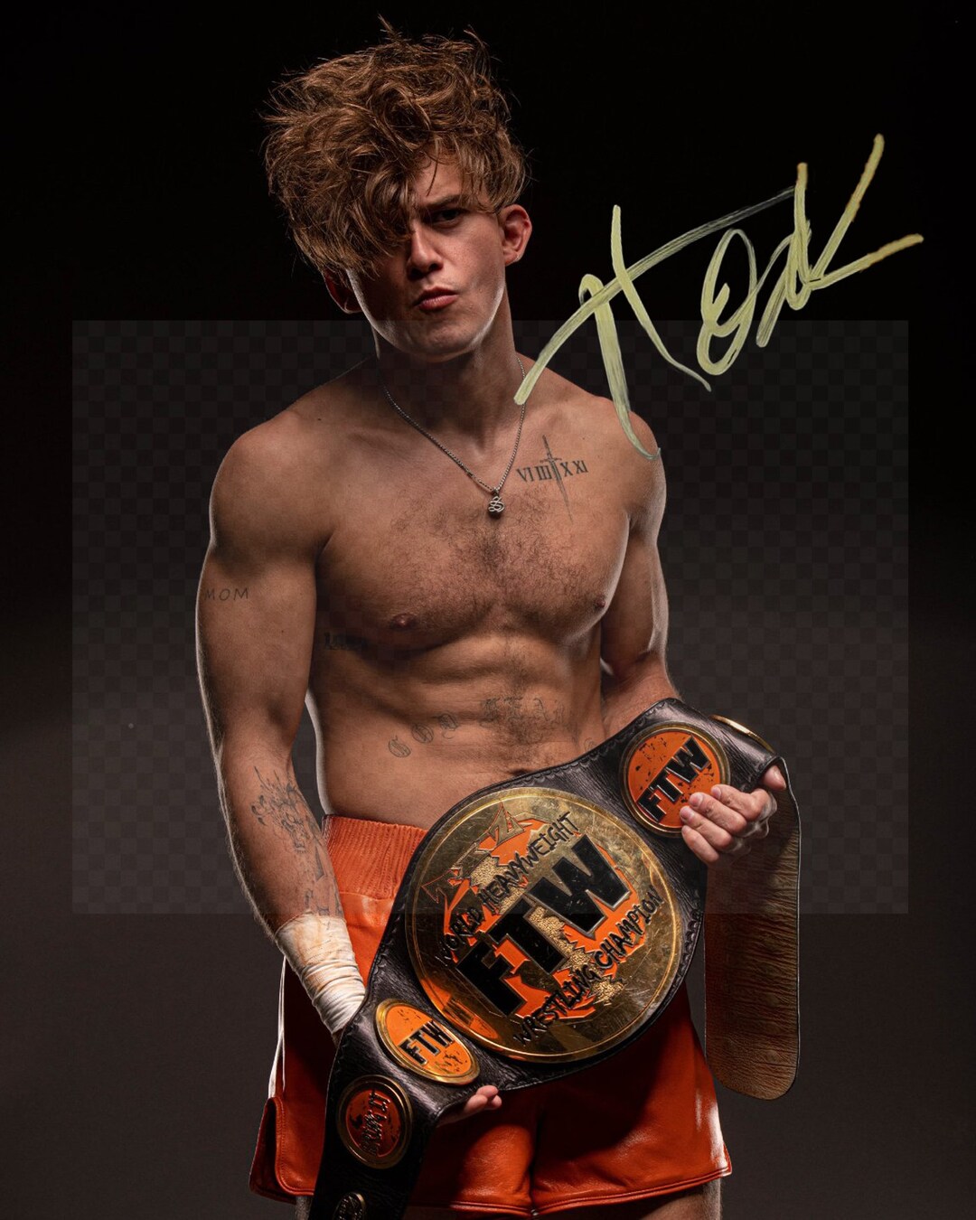 Hook AEW Signed Autograph Photograph Tazz 8x10 9 A0513 - Etsy