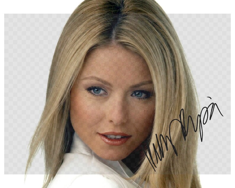 Kelly Ripa Signed Autographed Photo Headshot 8x10 - Etsy