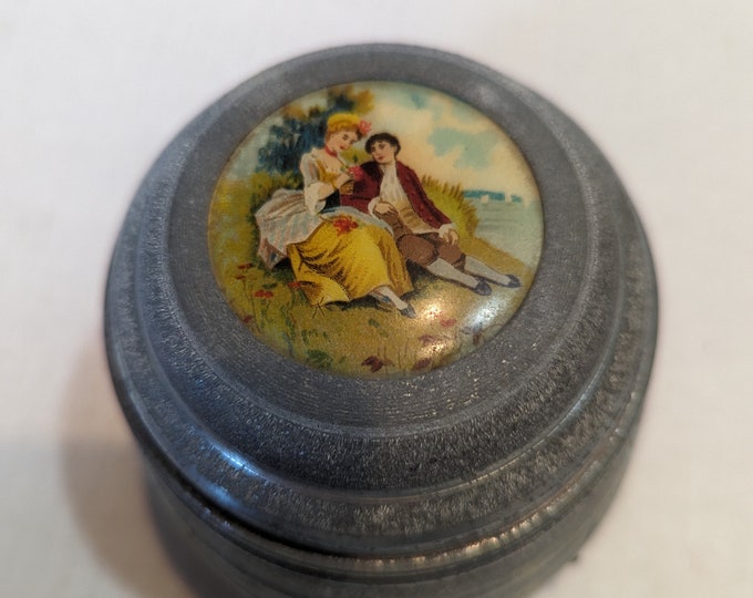 Cody Musical Creations Wind up Powder Music Box. Plays "there is a ...