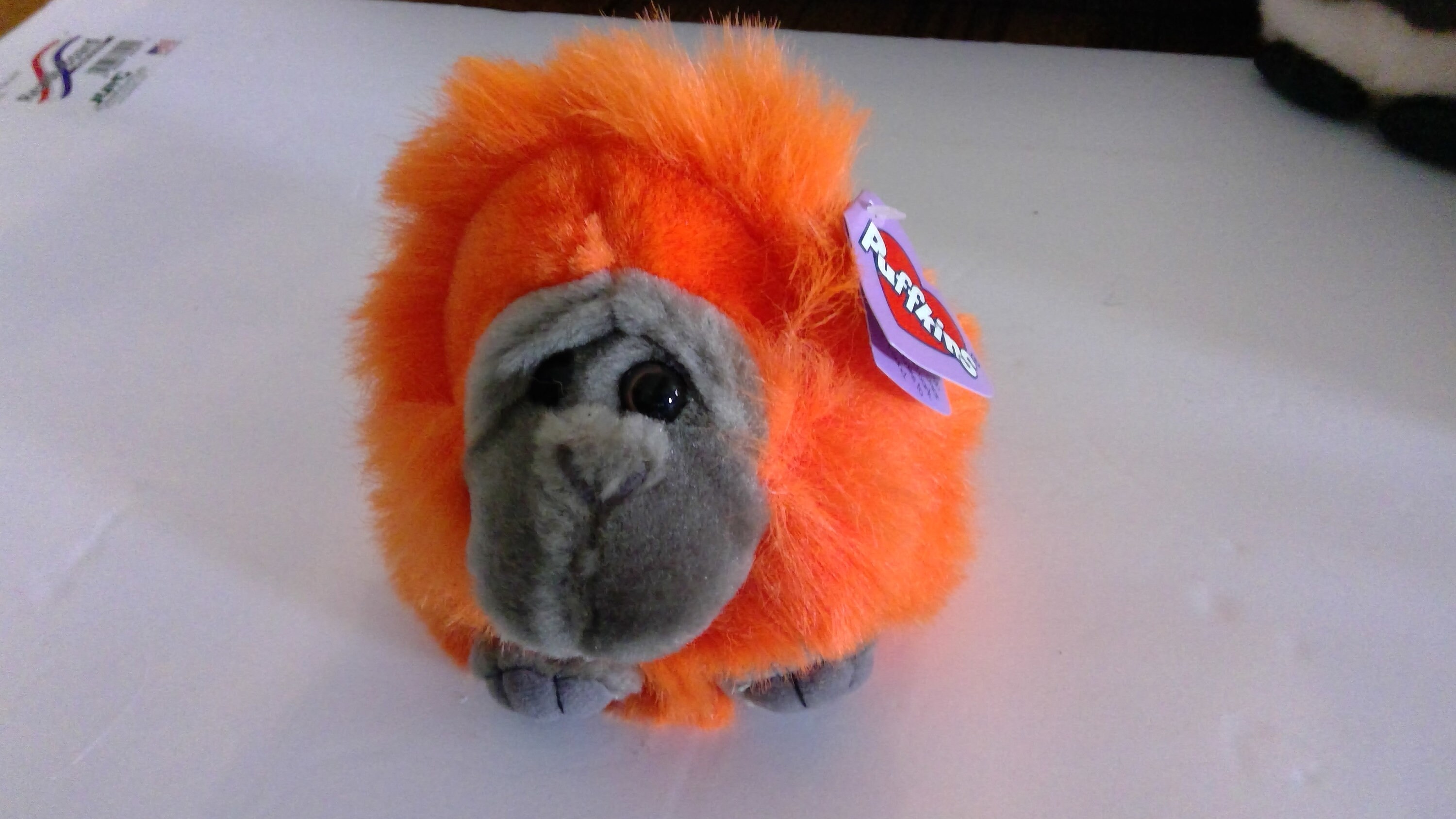 Vintage Puffkin Omar the Orangutan Circa 1994 - Etsy