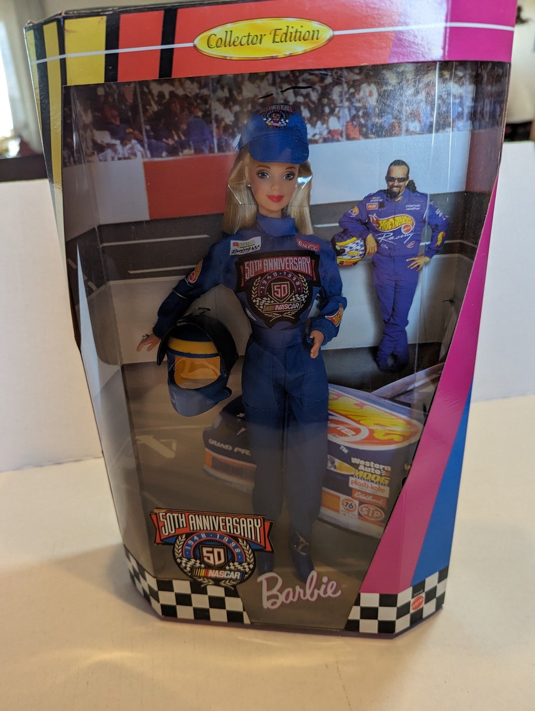 Mattel Nascar Barbie Doll Celebrating the 50th Anniversary #20442 NIB ...