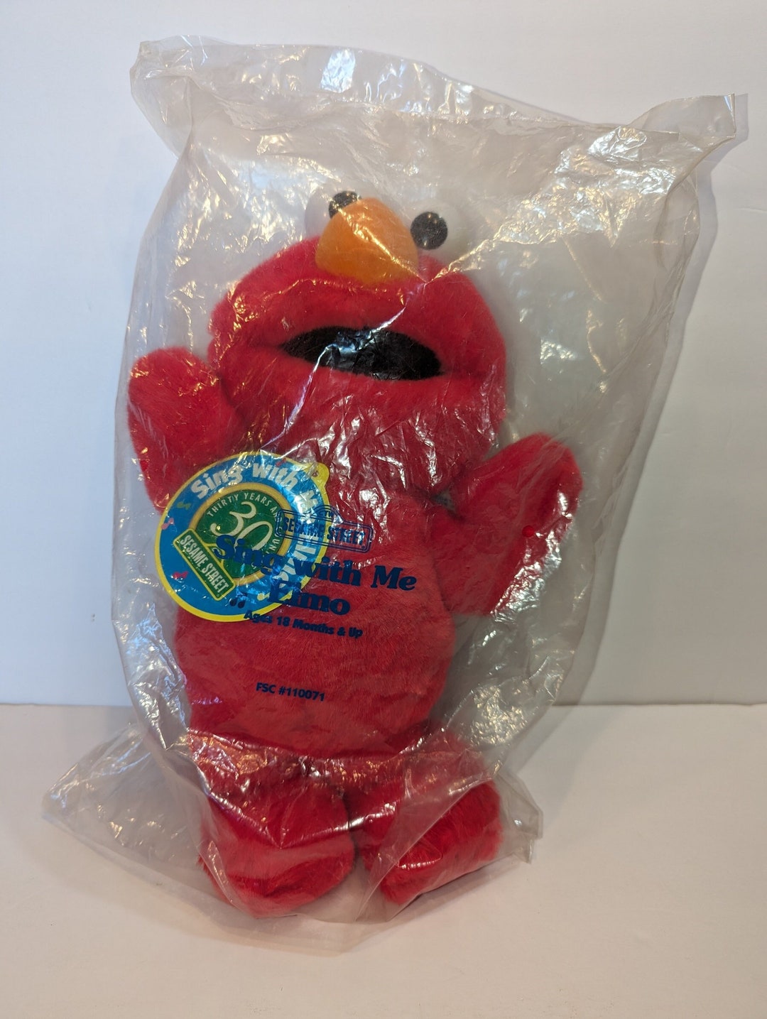 Vintage Tyco Sesame Street Elmo, Distributed by Avon. Sings "sunny Days ...