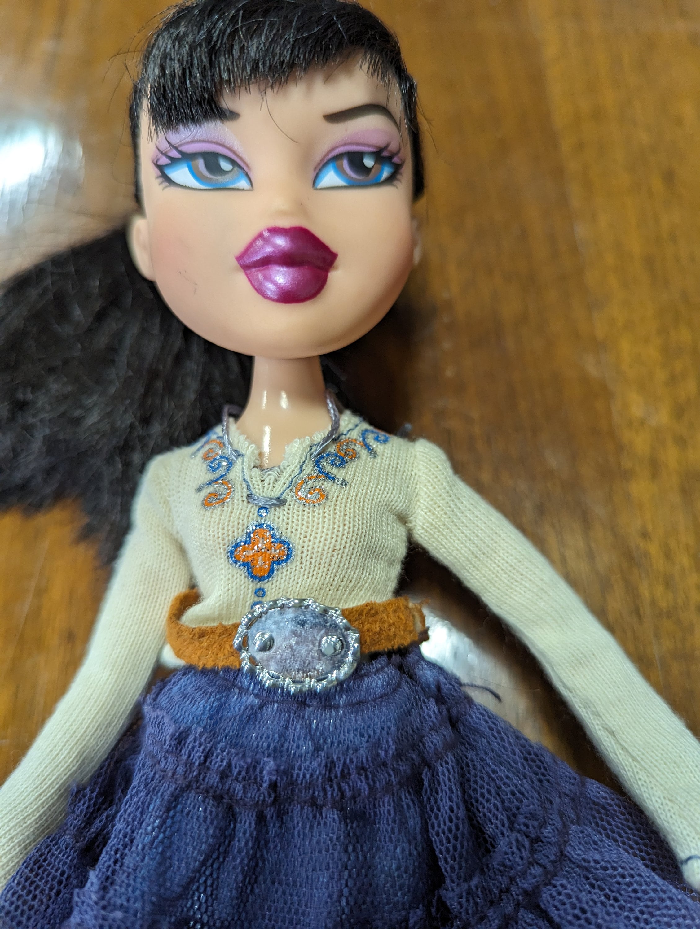 Bratz Strut It Doll, Jade. 2001, Decked Out in Her Knee Boots, Denim ...