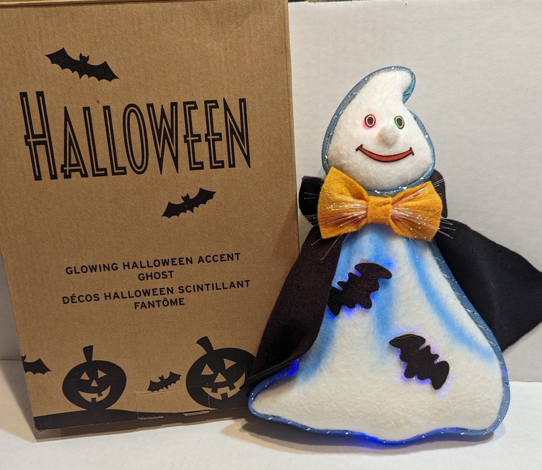 Avon 2004 Gift Collection Glowing Halloween Accent Ghost. Fiber Optic ...