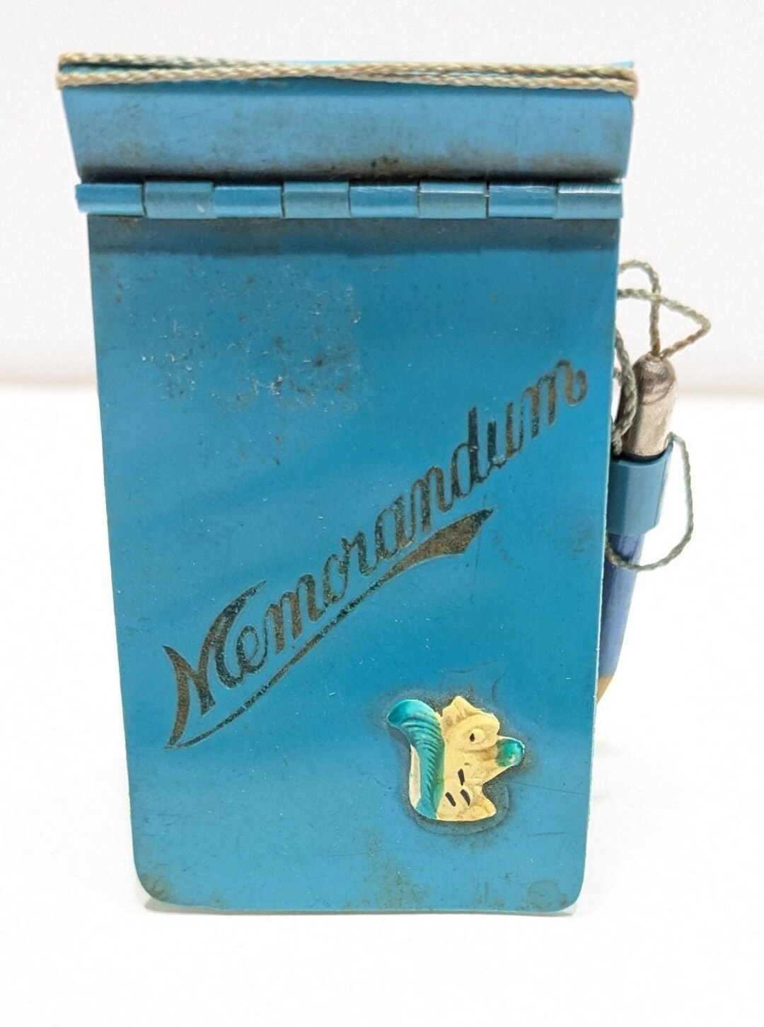 Vintage 20s Memorandum Pocket Sized Notebook With Attached Pencil ...