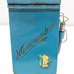 Vintage 20s Memorandum Pocket Sized Notebook With Attached Pencil ...