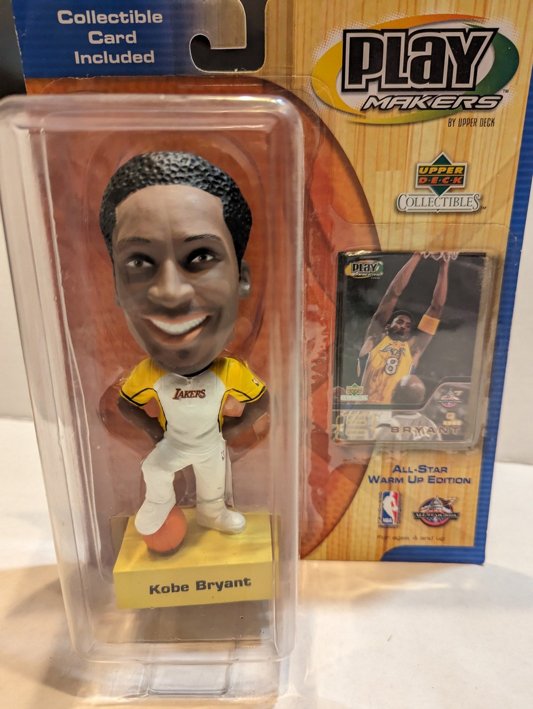 Vintage NBA Bobblehead NIB Kobe Bryant From LA Lakers. Upper - Etsy