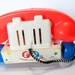Vintage Fisher Price Chatter Telephone Pull Toy. Dial and Eyes Work as ...