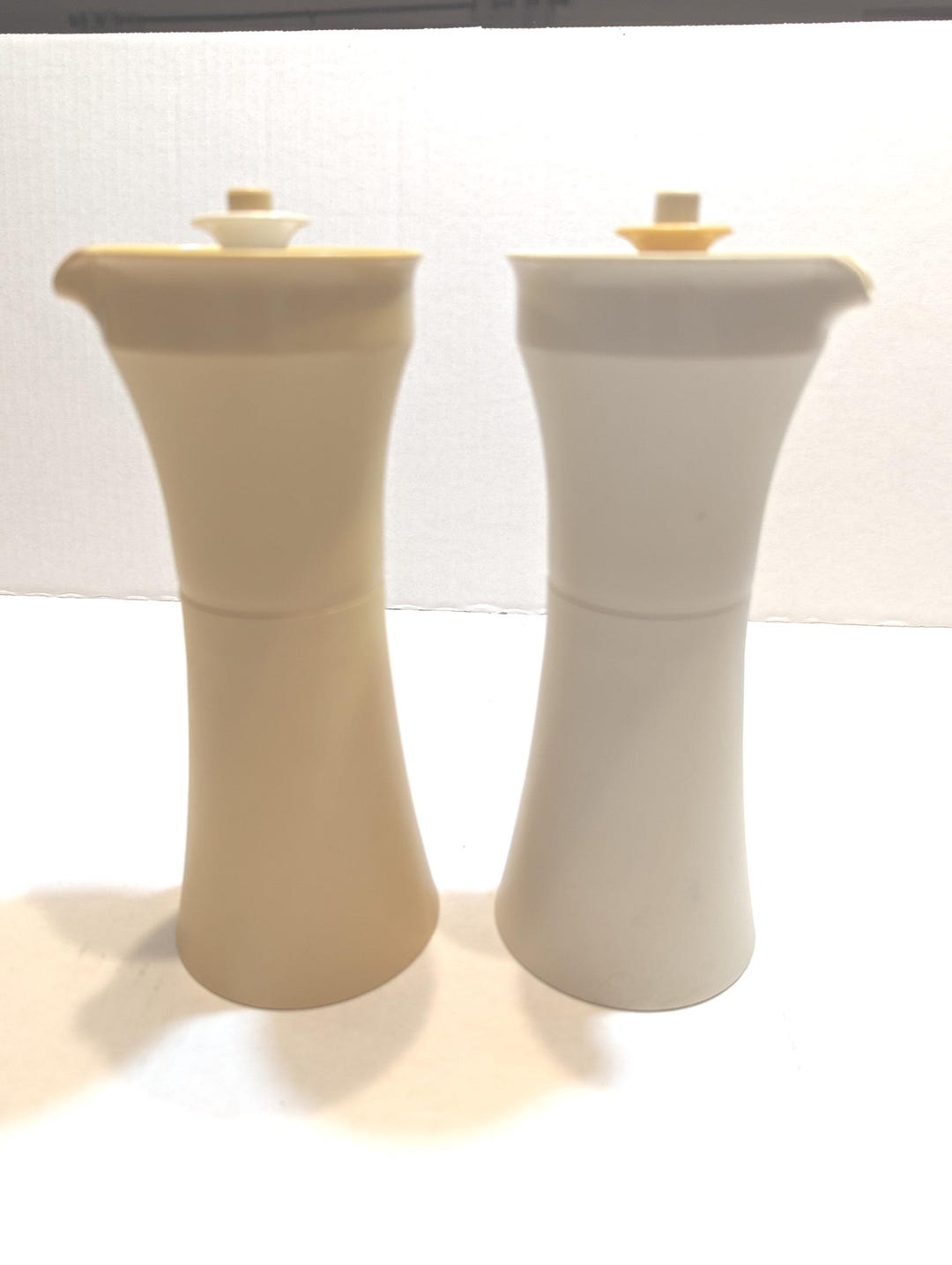Vintage Tupperware Oil and Vinegar Cruet Set. Has Spout on Side and ...