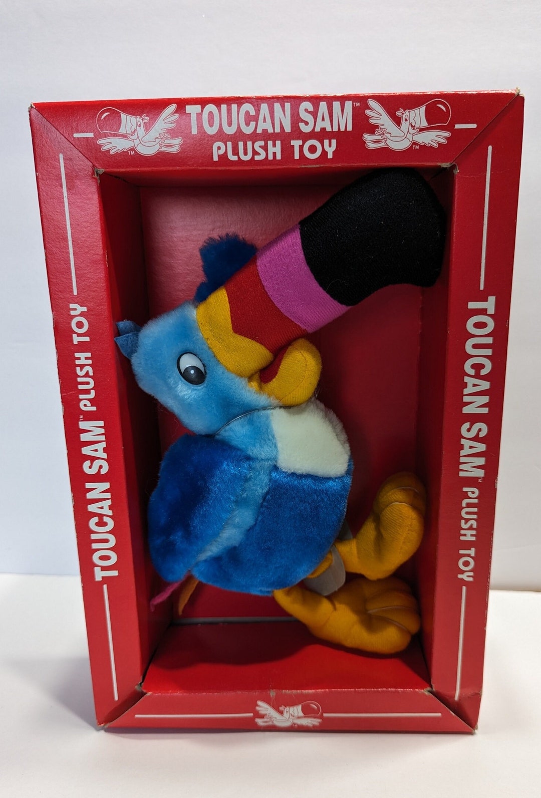 Vintage Plush Toucan Sam, Mascot for Fruit Loops Cereal, Kellogg ...