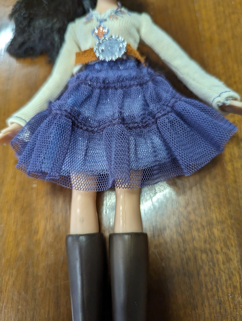 Bratz Strut It Doll, Jade. 2001, Decked Out in Her Knee Boots, Denim ...