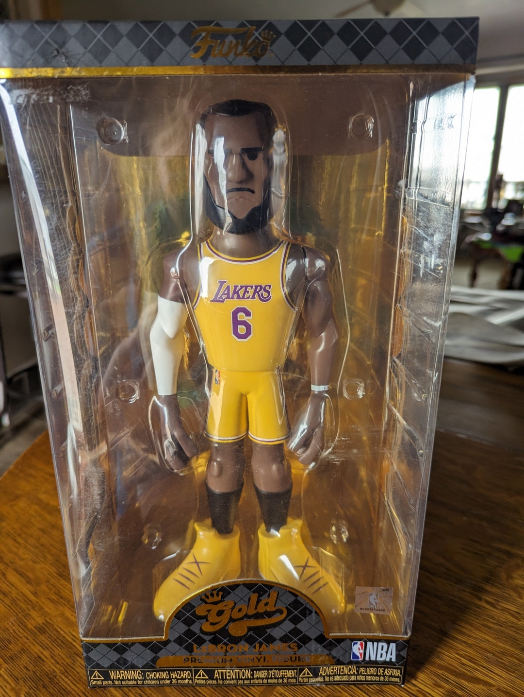 Funko Gold NBA LA Lakers Labron James Premium 12 Vinyl Figure. NIB - Etsy