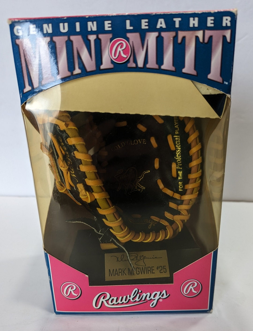 Vintage Rawlings Leather Mini Mitt Replica of Mark Mcguire, St Louis ...