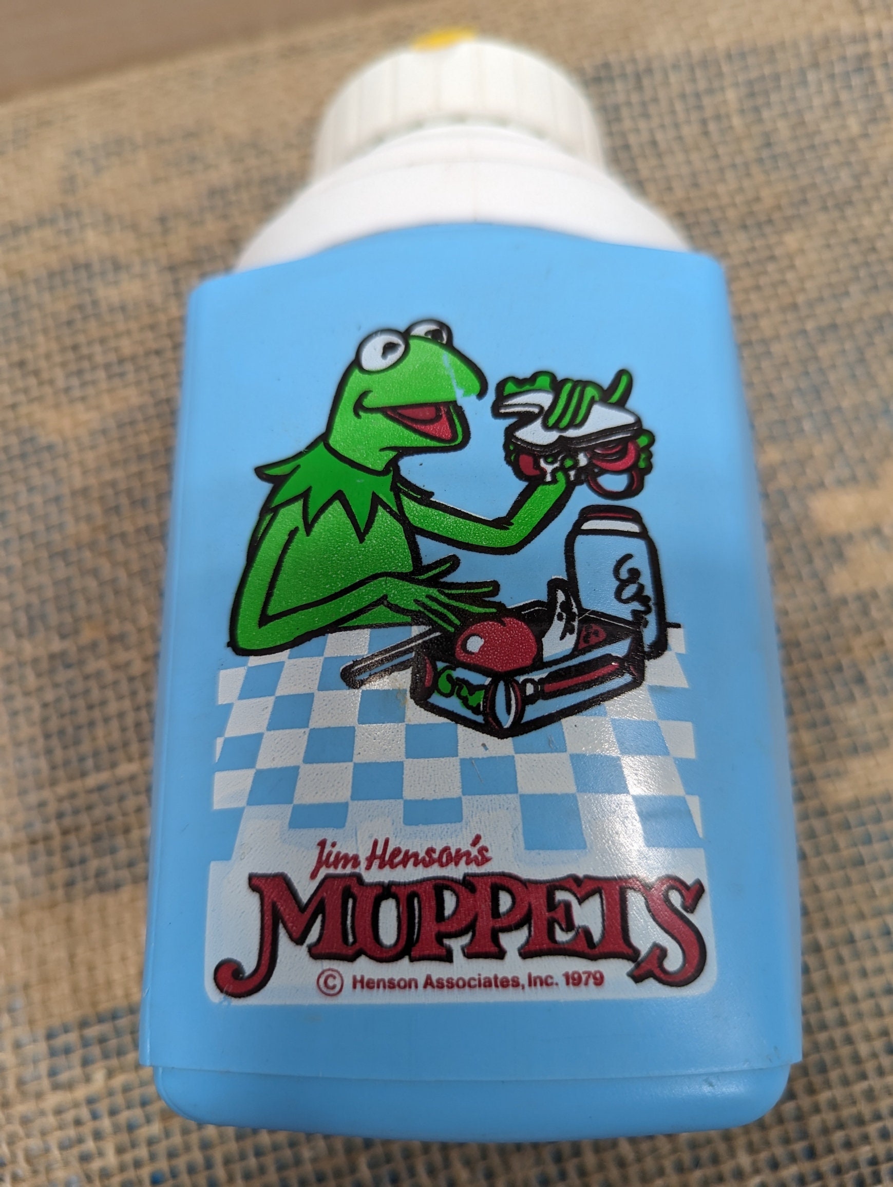 Vintage Jim Henson's Muppets Aladdin Thermos Featuring Kermit the Frog ...