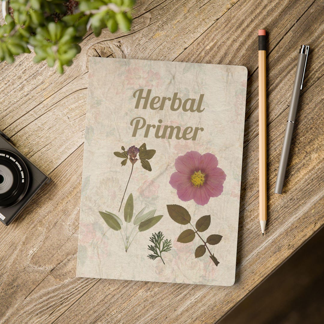 Herbal Primer Softcover Journal (with Inside Prints) - Beginner's ...