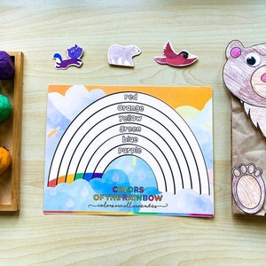 Preschool Books-based Learning Kit- Brown Bear Brown Bear - Etsy