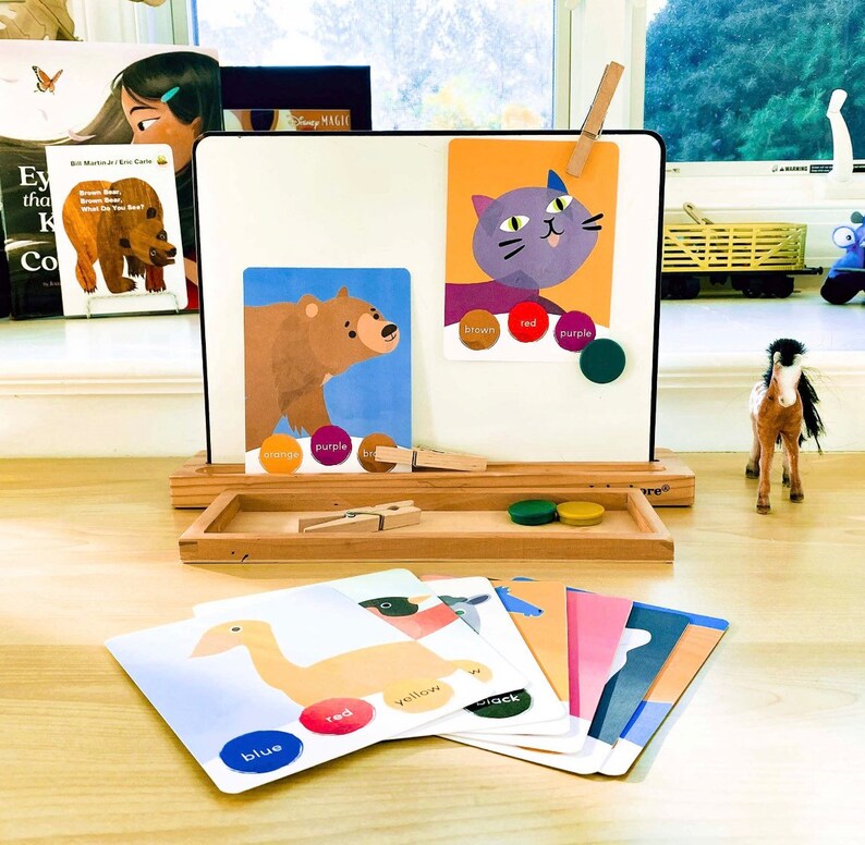 Preschool Books-based Learning Kit- Brown Bear Brown Bear - Etsy