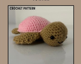 Bow and Heart Turtle Crochet Pattern Valentines Day 2-in-1 Pattern PDF ...