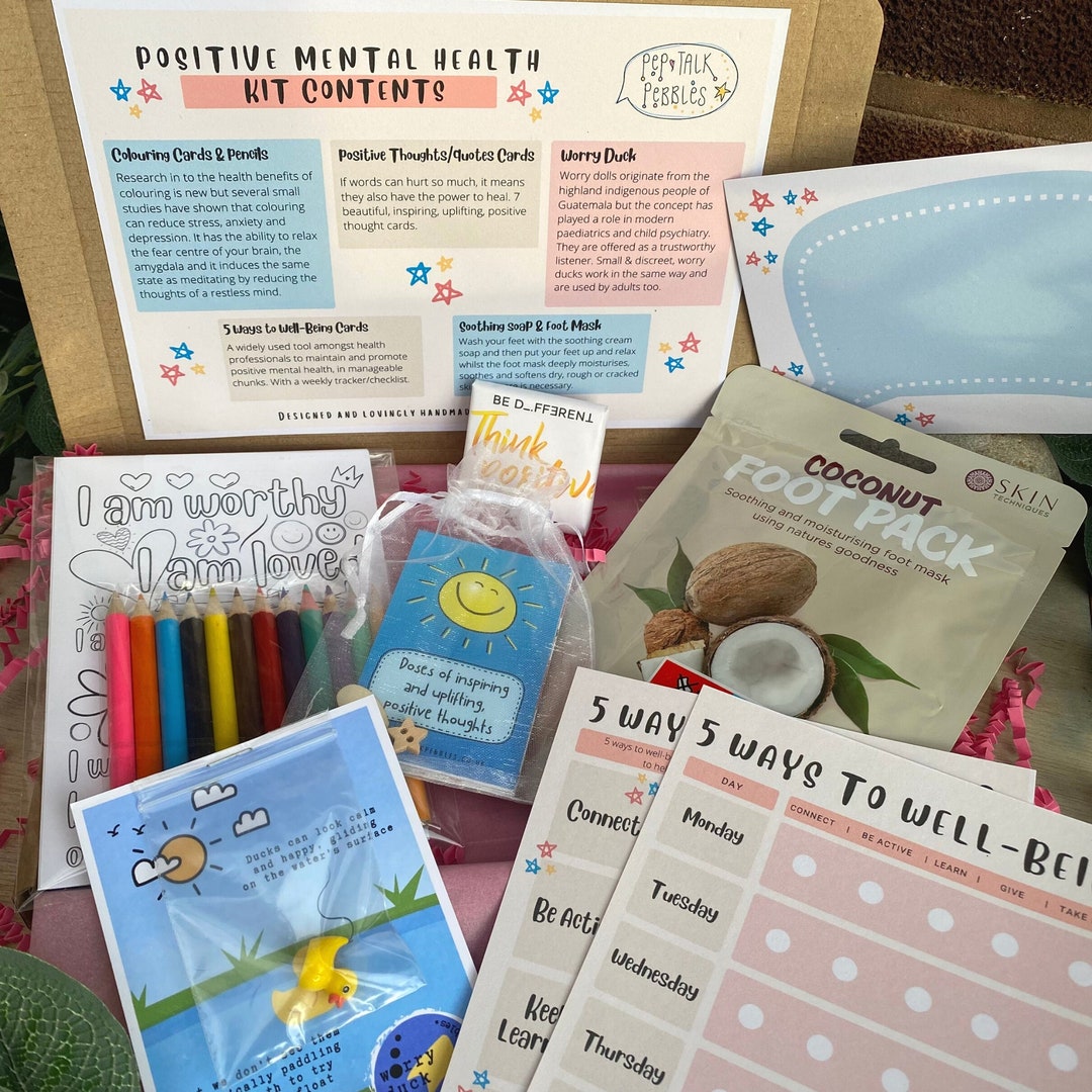 Positive Mental Health Relaxation Hamper Mindfulness Support - Etsy UK