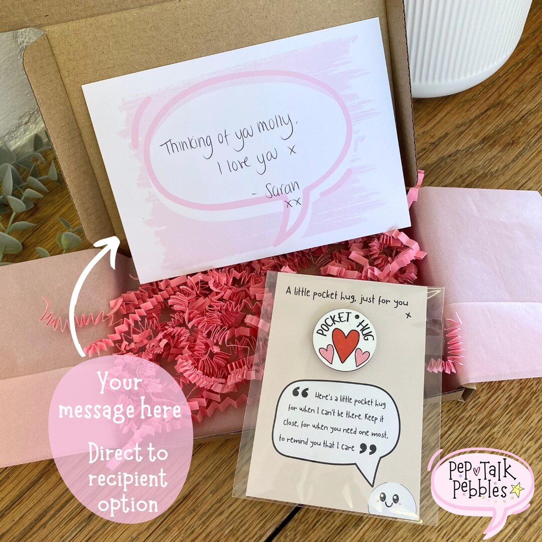 Pocket Hug Token Gift: Keepsake Poem Card - Etsy UK
