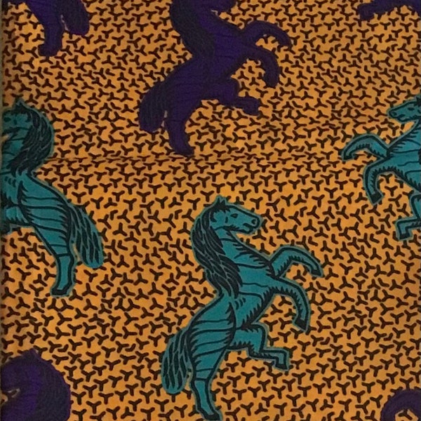 Purple African Fabric - Etsy