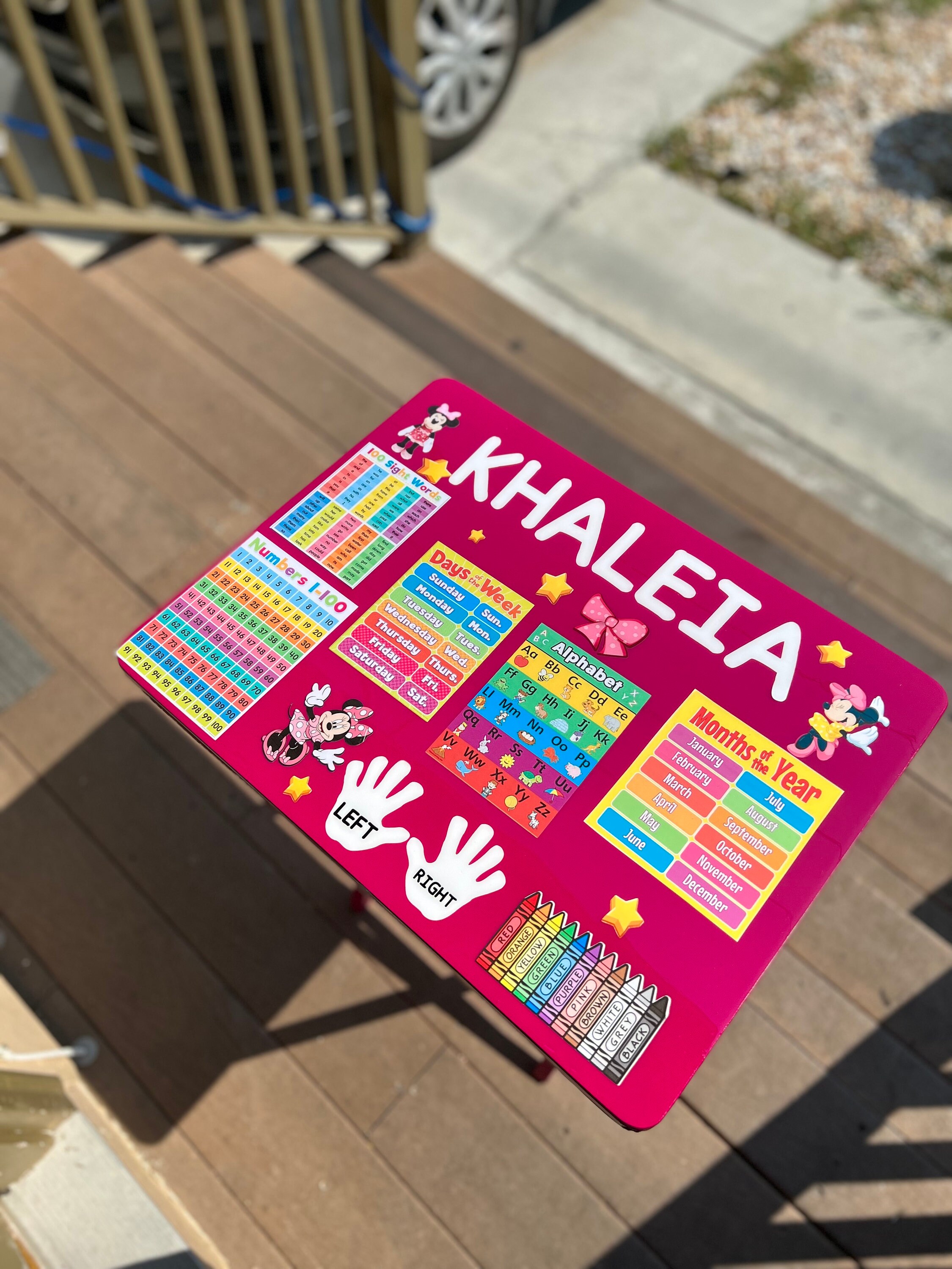 Learning Tables - Etsy