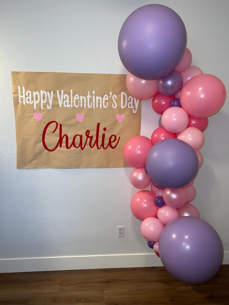 Birthday Banner | Custom Party Banner | Custom Hand Painted Paper ...