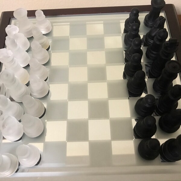 Crystal Chess Set - Etsy