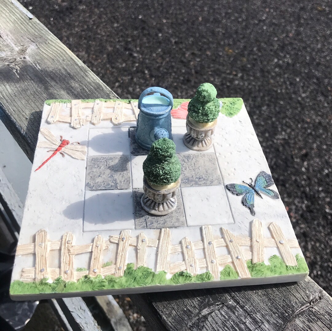 Tic Tac Toe Garden Game - Etsy