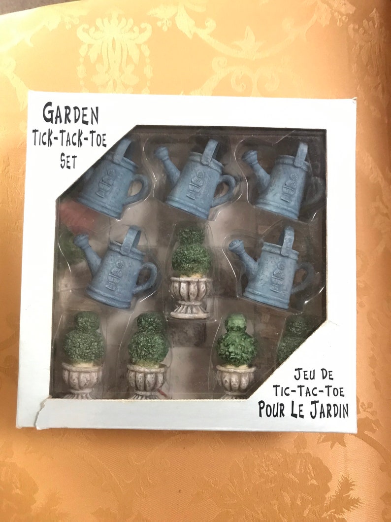 Tic Tac Toe Garden Game - Etsy