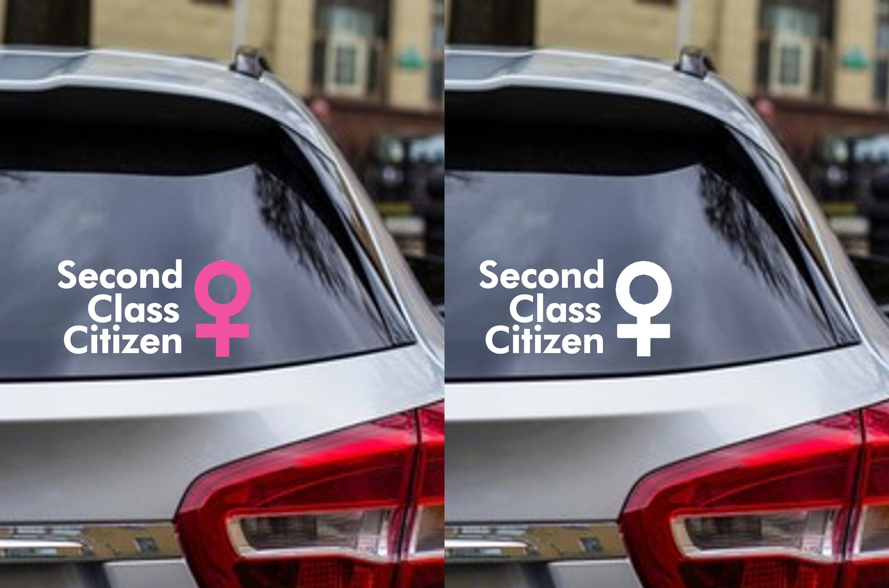 Second Class Citizen Decal Sticker Abortion - Etsy