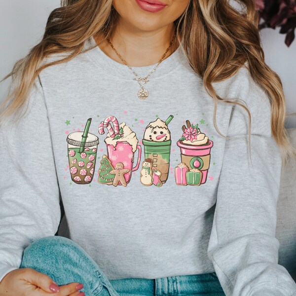 Christmas Starbucks Sweater - Etsy