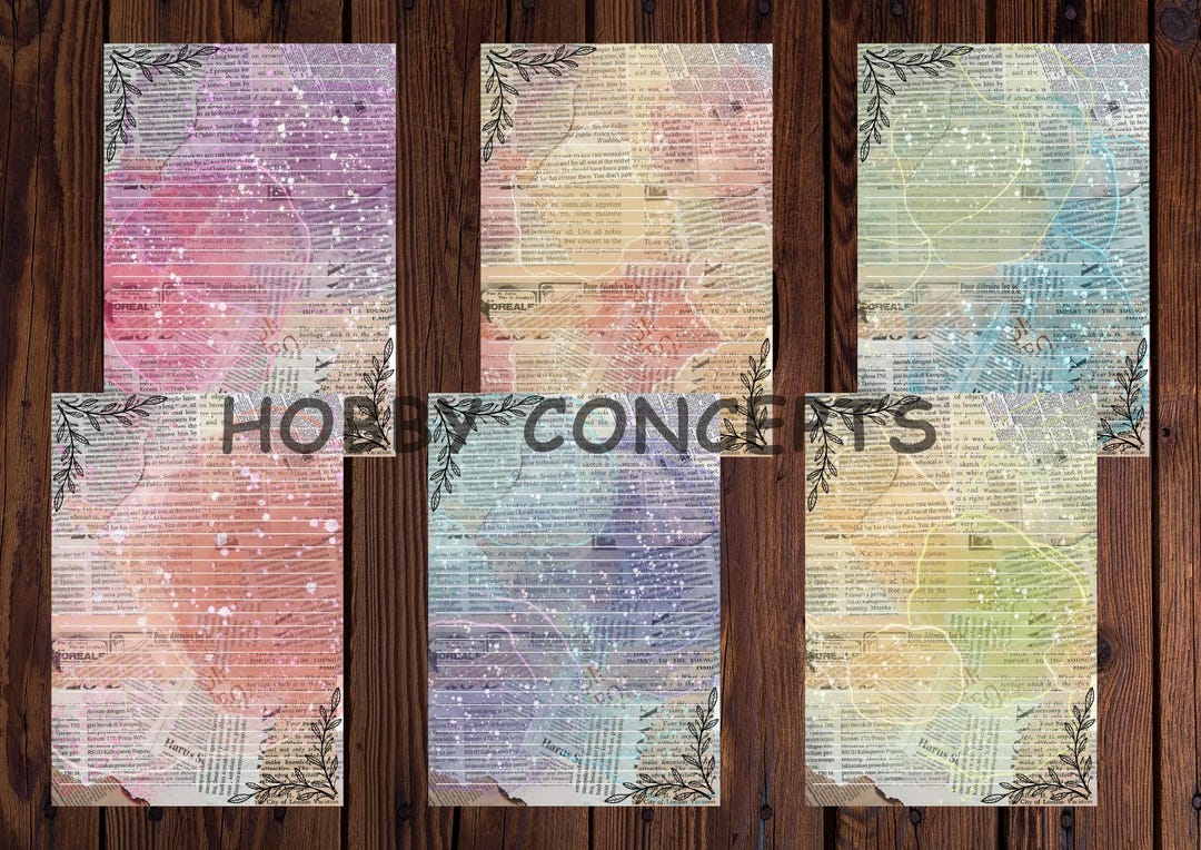 Lined and Unlined Journal Pages, Scrapbooking Pages, Background Pages ...