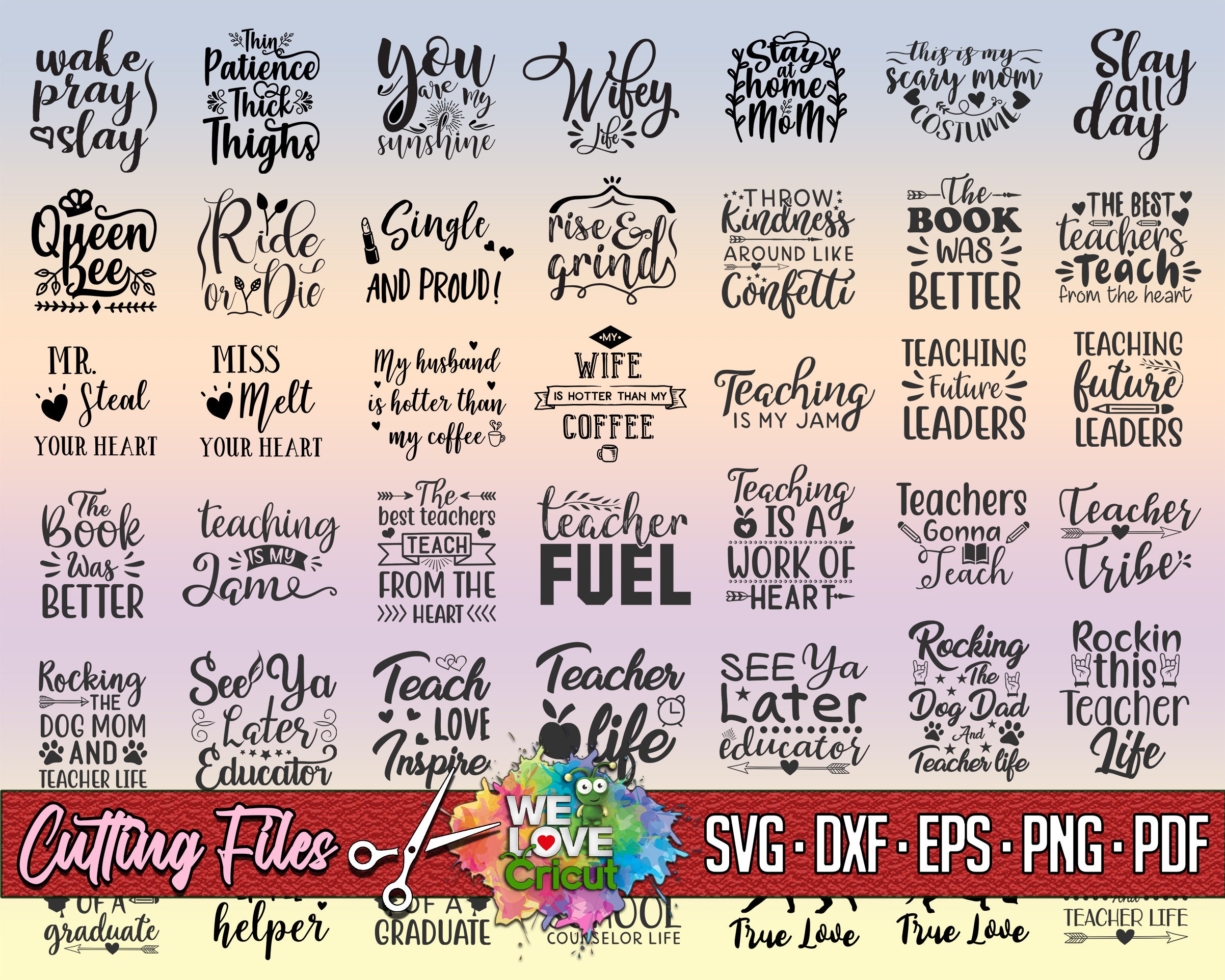 Mega Craft Quotes SVG Bundle T-shirt SVG Bundle Cricut - Etsy