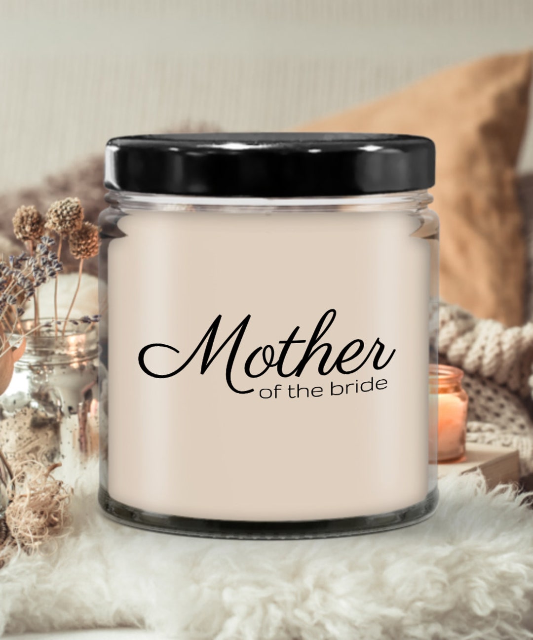 Mother of the Bride Gift Candle Wedding Gift for Mother of the - Etsy