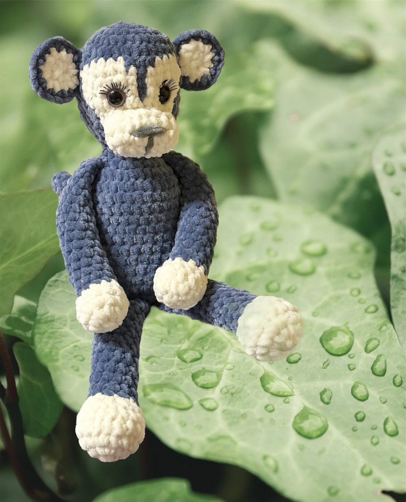 Tana Banana the Monkey PDF PATTERN - Etsy