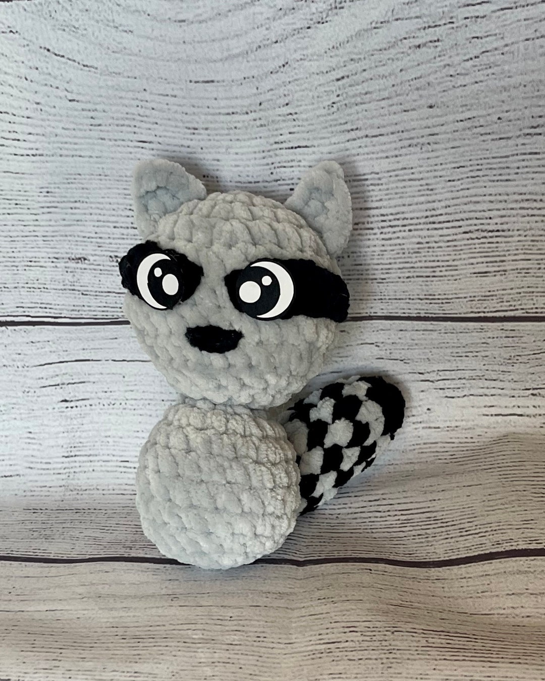 Fluffy Tail Friends Raccoon Backpack Pals PDF Only - Etsy