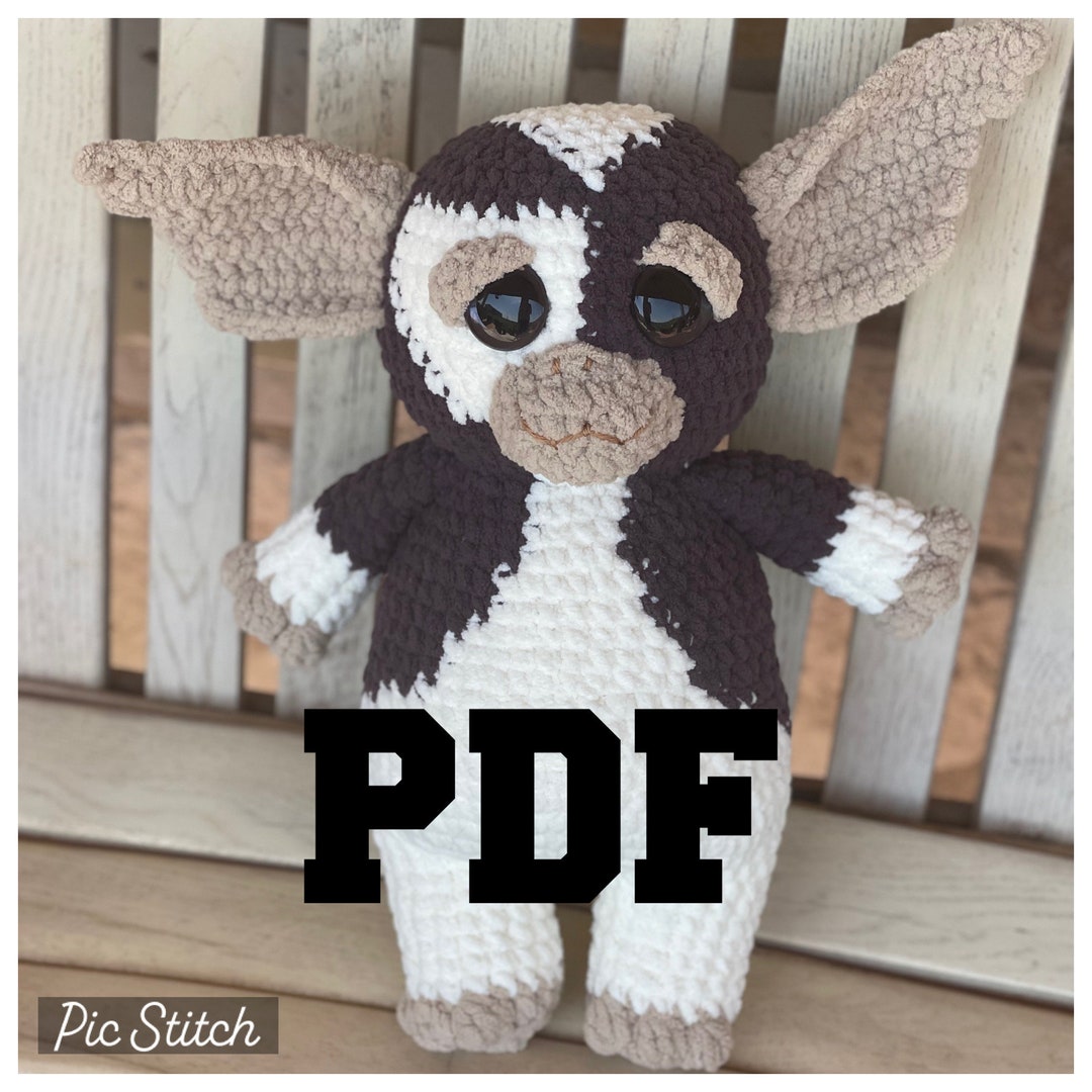 Giz the Mogwai PDF Crochet Pattern - Etsy
