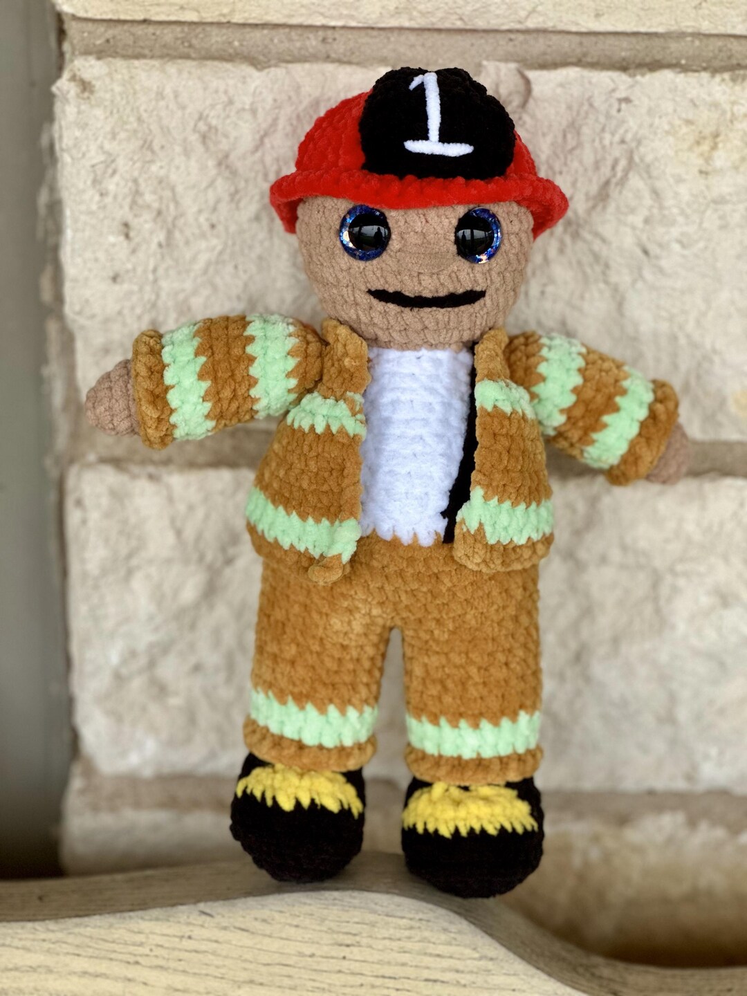 Ralph the Firefighter Pattern PDF ONLY - Etsy