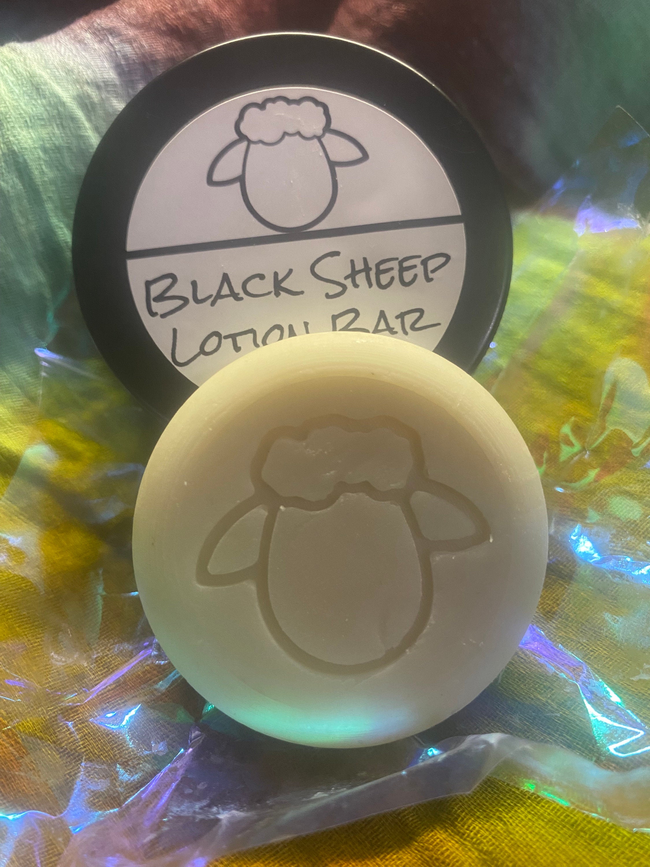Black Sheep Lotion Bar - Solid Lotion, Custom Color and Scent, All ...