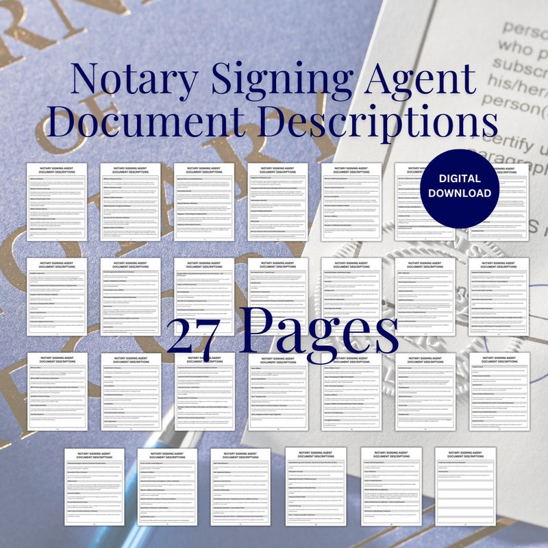Notary - Etsy