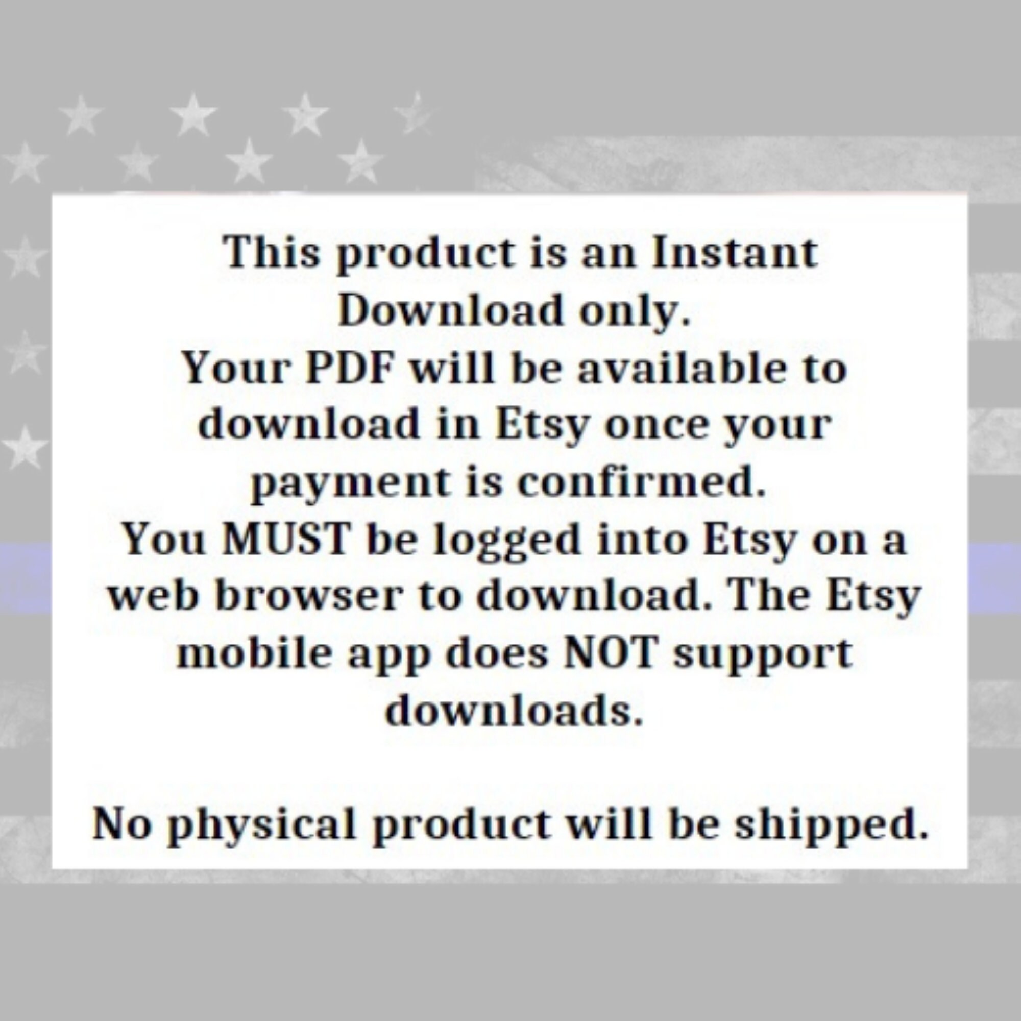 Law Enforcement Death Scene Checklist, Digital Download, Printable ...