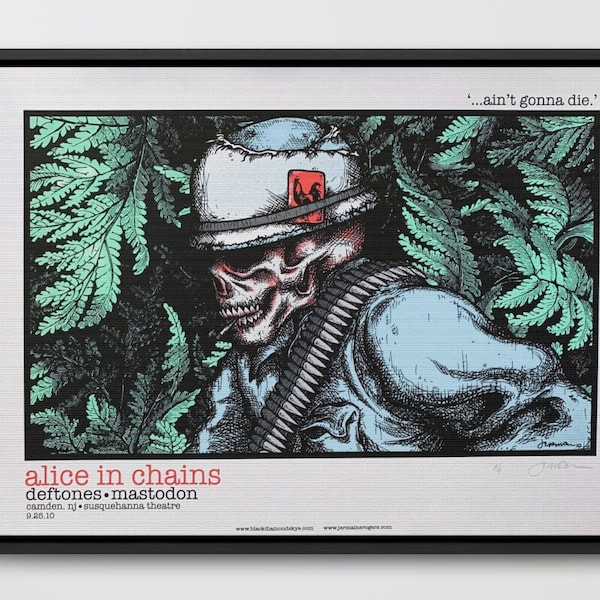 Alice in Chains Art Poster - Etsy