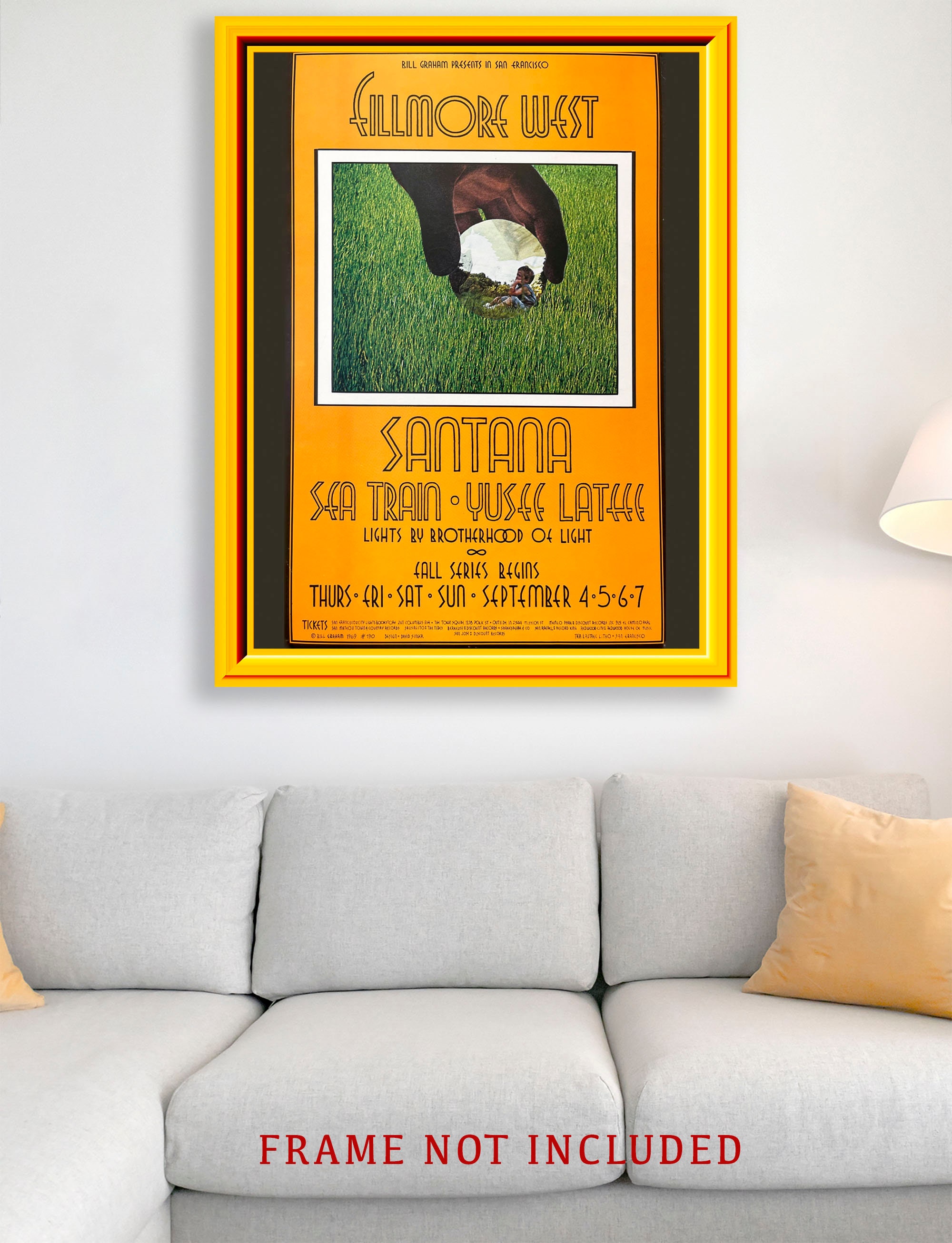 Santana at Fillmore West Poster sold by Cosette Adorable | SKU 41447142 ...