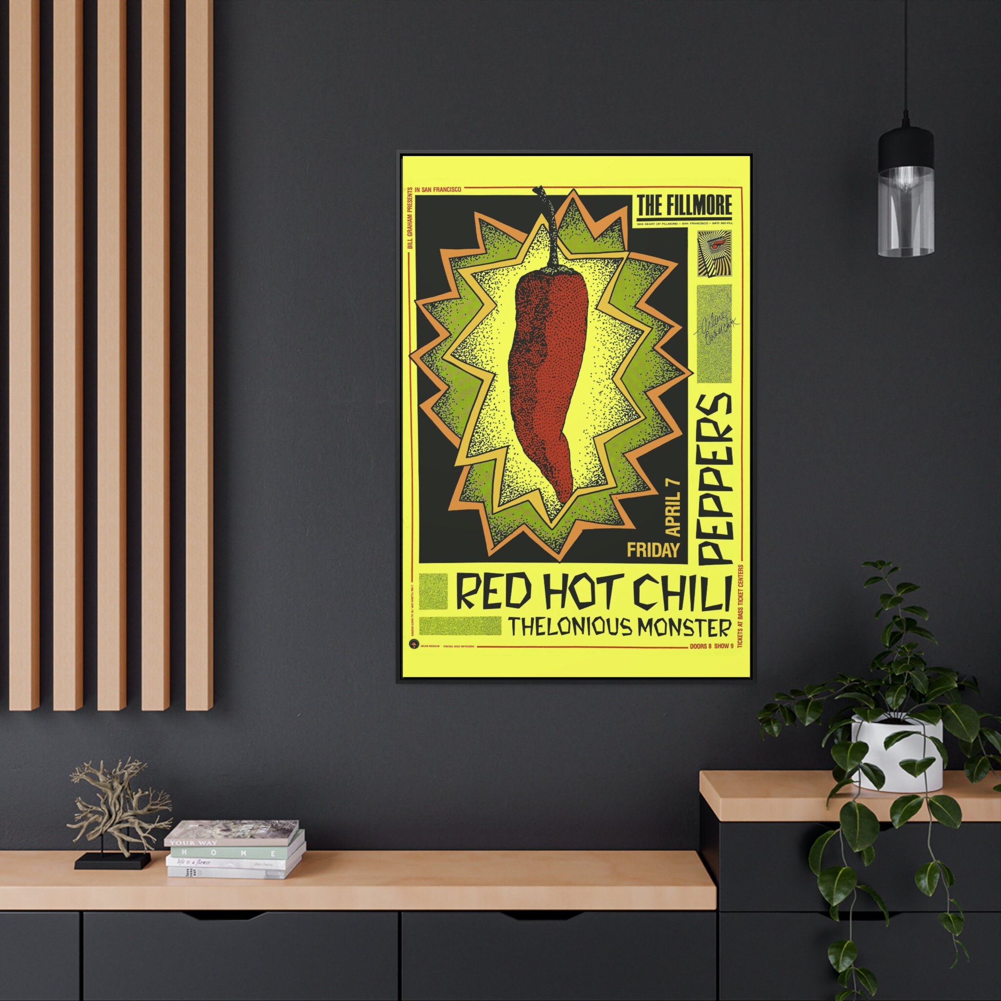 Red Hot Chili Pepper Concert Poster sold by Lucy Lozano cspo | SKU ...