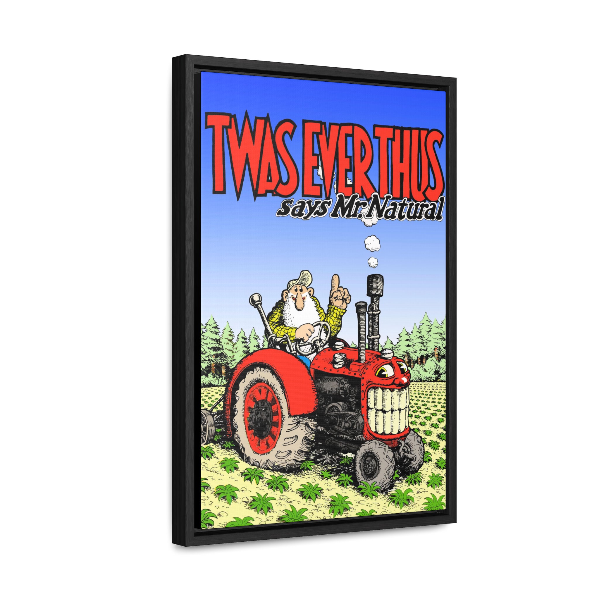 Twas Ever Thus Poster Classic Robert Crumb Illustration, Adult Comic ...