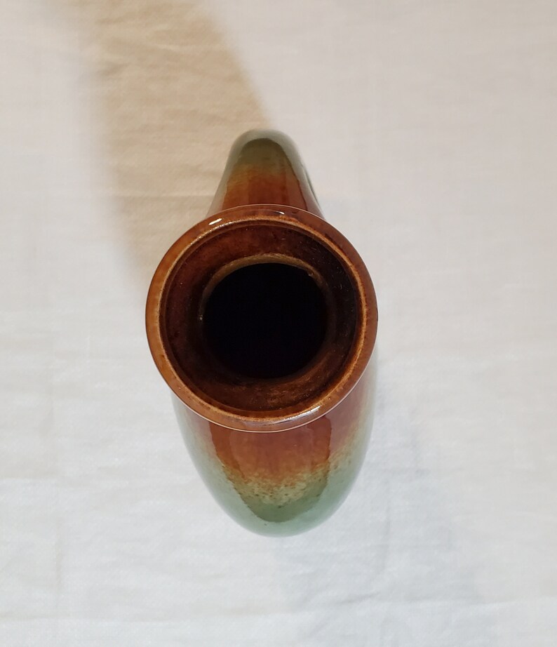 Three Hands Corp Ceramic Earth Tones Mid Century Modern Pitcher Vase - Etsy