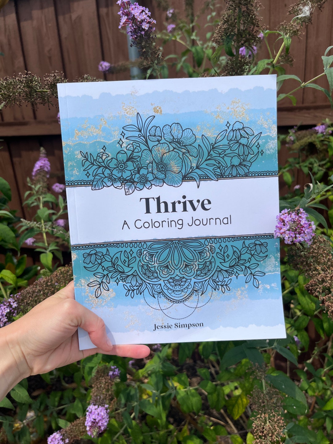 Thrive A Coloring Journal - Etsy