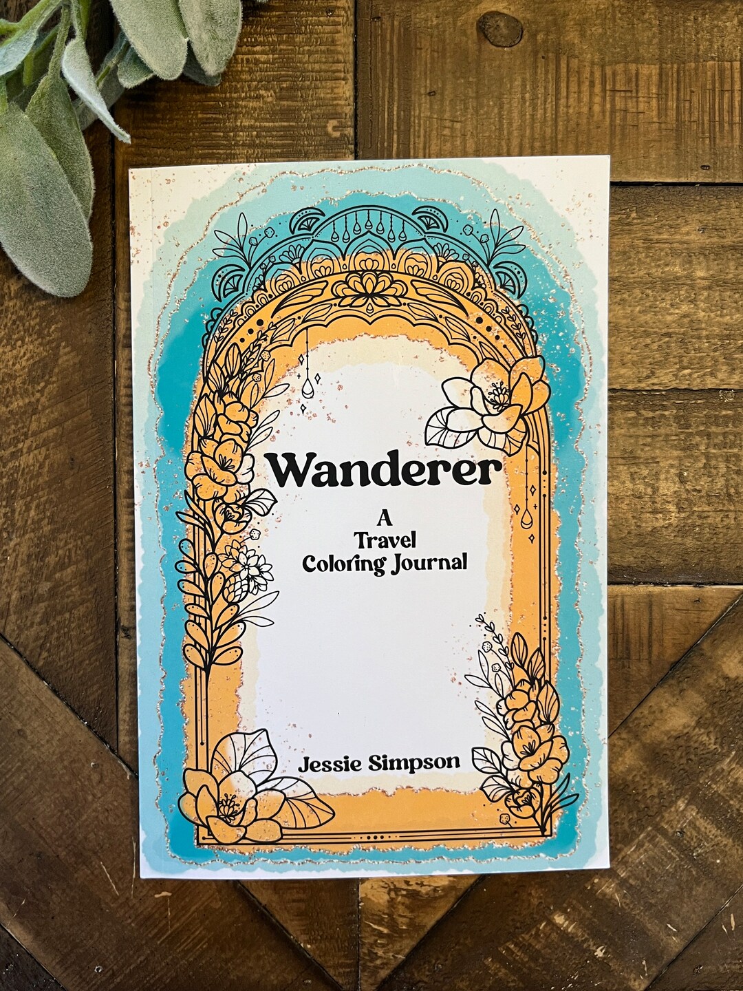 Wanderer A Coloring Journal - Etsy